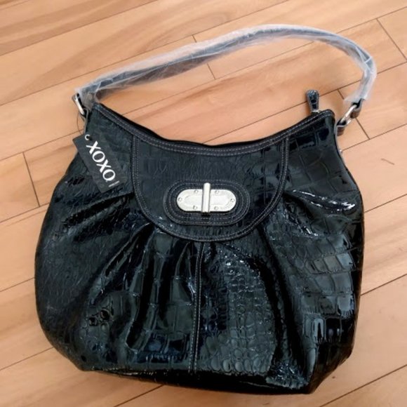 XOXO | Bags | Xoxo Large Black Shoulder Bag | Poshmark